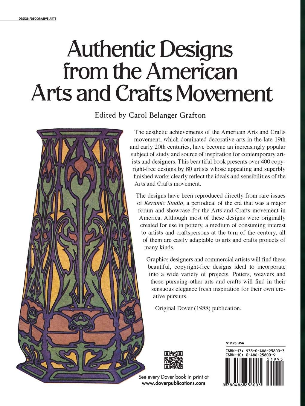 Authentic Designs from the American Arts and Crafts Movement - Turn of ...