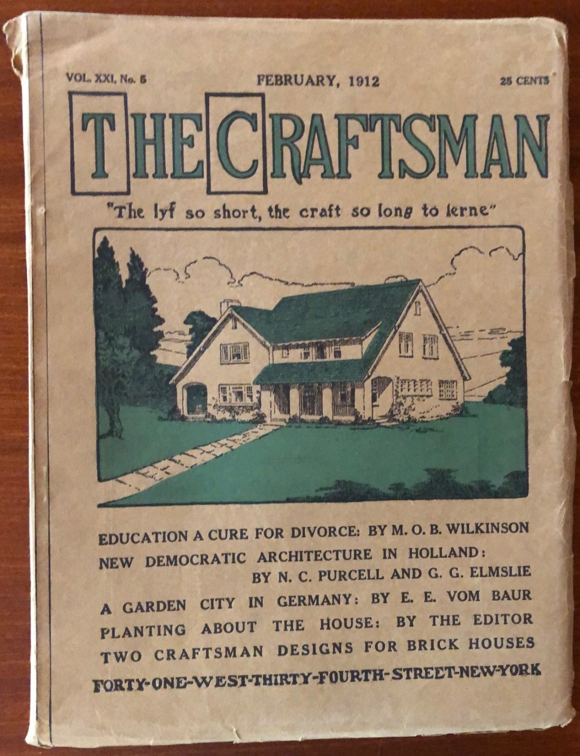 The Craftsman Magazine - Turn of the Century Editions