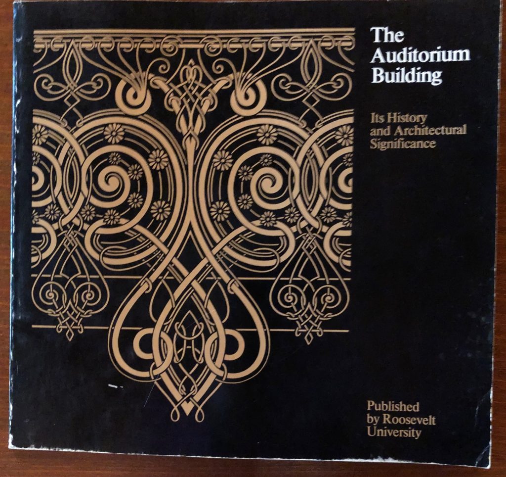 The Auditorium Building - Turn of the Century Editions