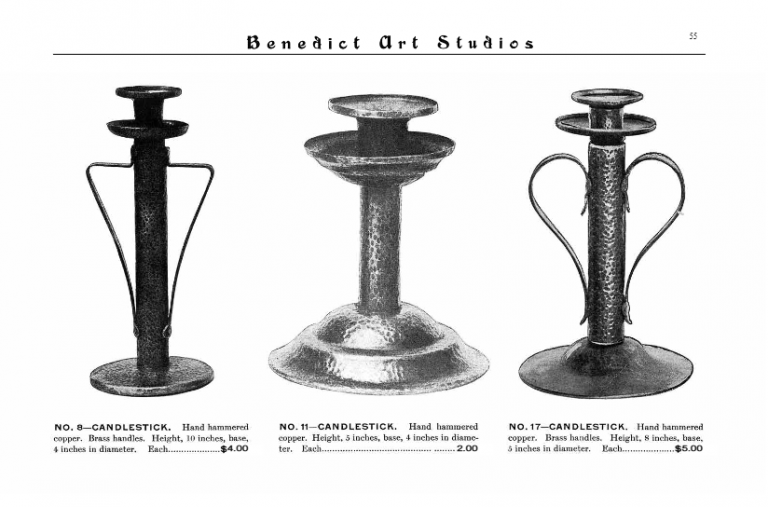 Benedict Art Studios: 1907 Catalogue - Turn of the Century Editions