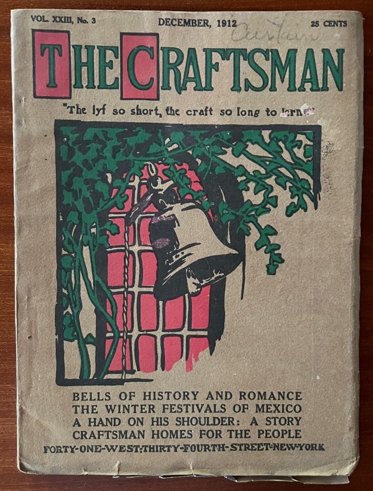 The Craftsman - December 1912 - Turn of the Century Editions